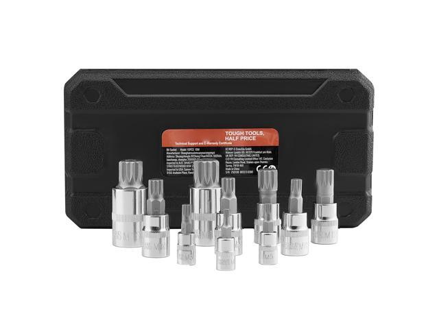 Click here for XZN Triple Square Spline Bit Socket Set  10-Piece... prices