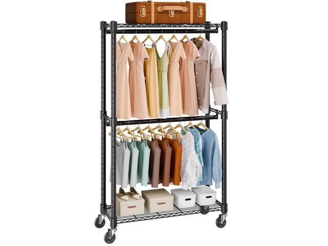 Click here for VEVOR Heavy Duty Clothes Rack  Double Hanging Rods... prices