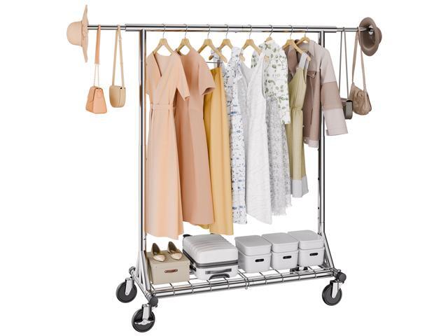 Click here for VEVOR Heavy Duty Clothes Rack  Double Hanging Rod... prices