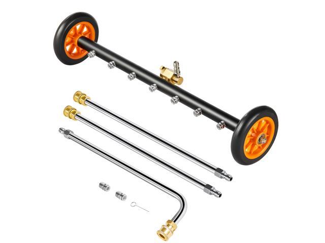 Click here for 24 Pressure Washer Undercarriage Cleaner with 2 Wh... prices