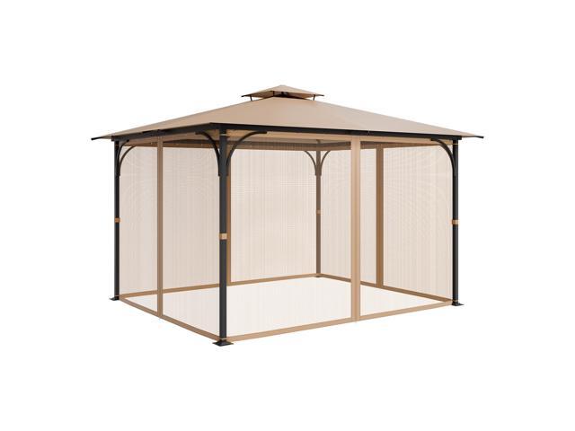 Click here for Gazebo Netting Replacement  Fit Most 10 x 12 x 7.3... prices