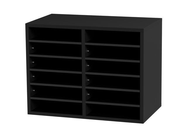 Click here for Wood Literature Organizer  12 Compartments  File S... prices