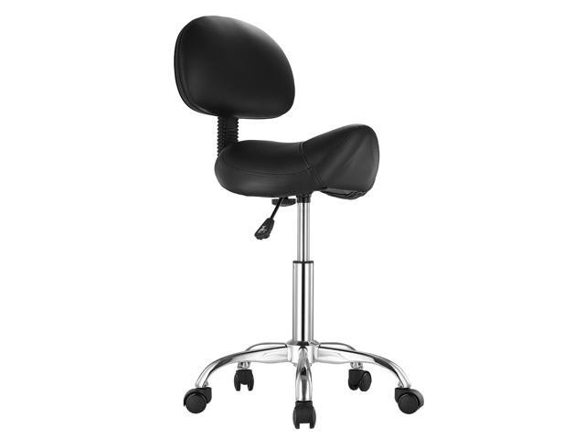 Click here for VEVOR Saddle Stool with Back Support and Wheels  4... prices