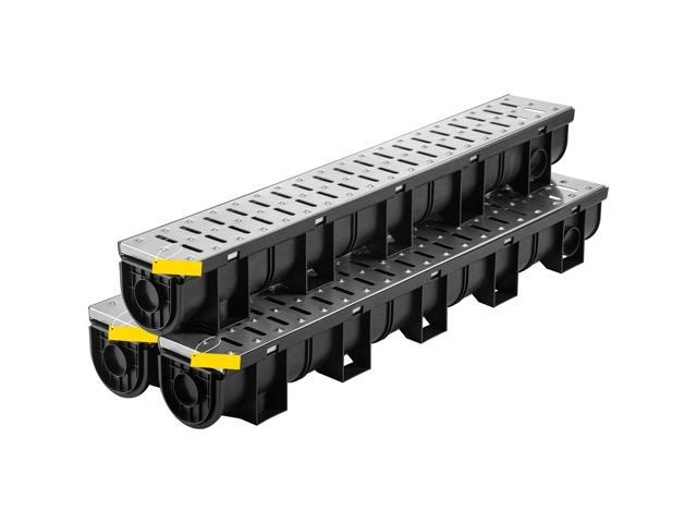 Click here for Trench Drain System  Channel Drain with Metal Grat... prices