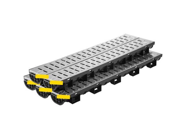 Click here for Trench Drain System  Channel Drain with Metal Grat... prices