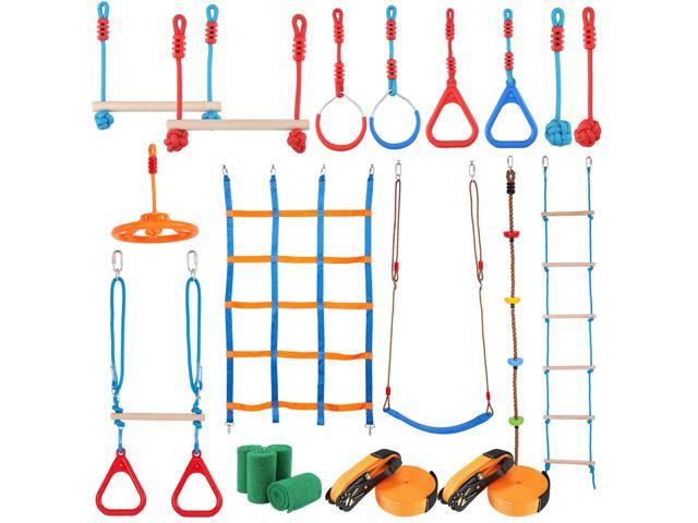 Click here for Ninja Warrior Obstacle Course for Kids  2 x 60 ft... prices