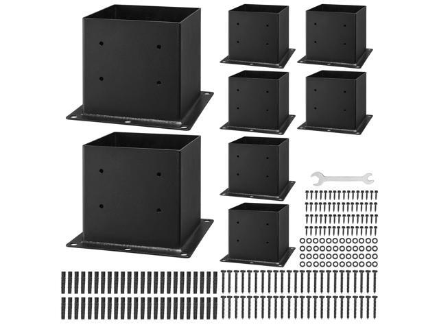 Click here for 4x4 Post Base 8 Pcs  Inner Size 3.6x3.6 inch / 92x... prices