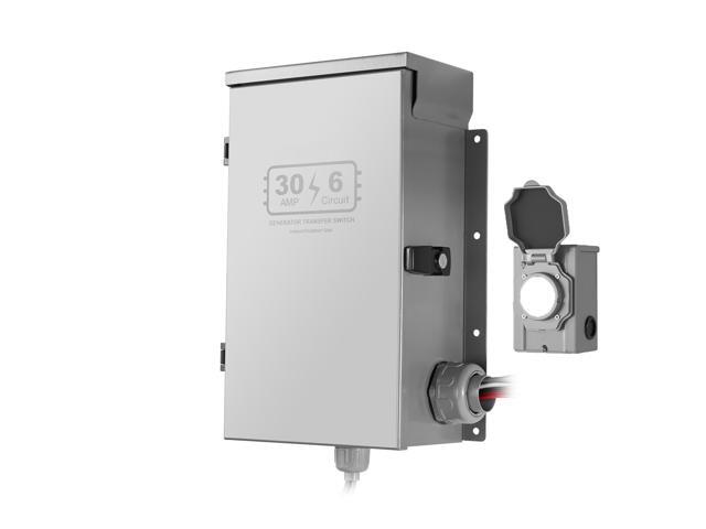 Click here for Manual Transfer Switch  30-Amp 6-Circuit  Prewired... prices