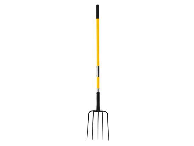 Click here for Garden Fork  5-Tine Gardening Pitchfork with Fiber... prices