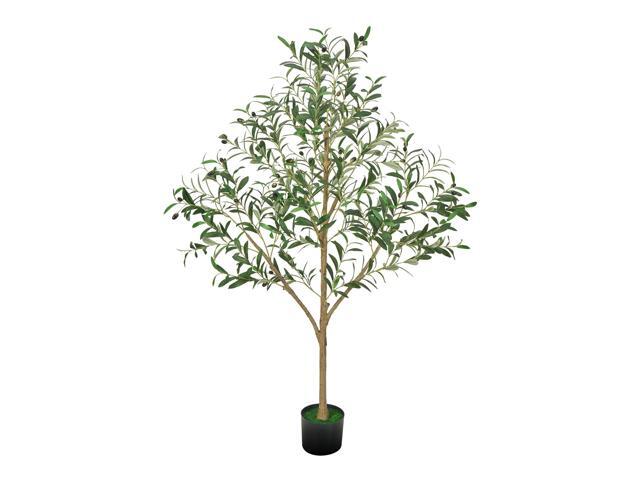 Click here for 5FT Artificial Olive Tree with Black Pot  Tall Fak... prices