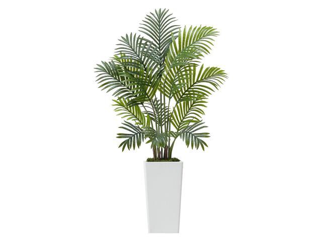 Click here for 4ft 2Pack Artificial Areca Palm Trees with White P... prices