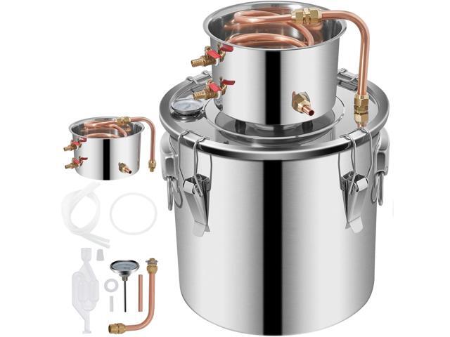 Click here for Moonshine Still Distiller 5Gal 21L Stainless Steel... prices