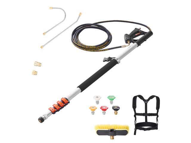 Click here for VEVOR Pressure Washer Telescoping Wand 18 ft Brush... prices