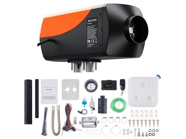 Bluetooth App Control Diesel Air Heater  12V 2KW Diesel Heater with Automatic Altitude Adjustment  Remote Control and LCD  Diesel Parking Heater...