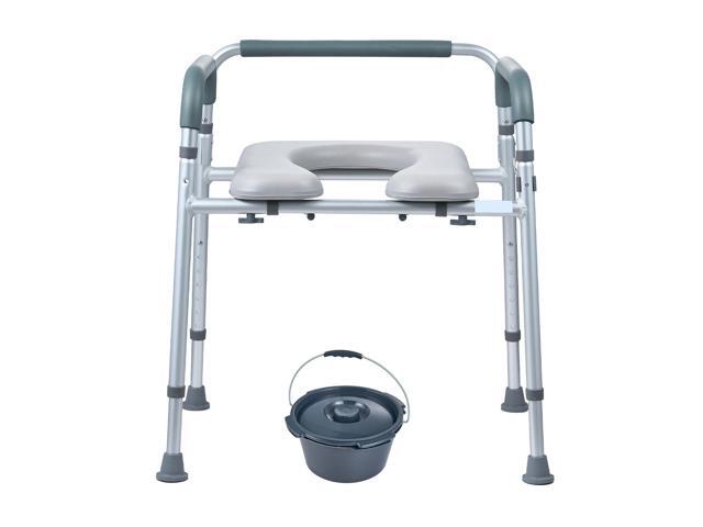 Click here for Commode Chair  Bedside Commode with Padded Seat an... prices