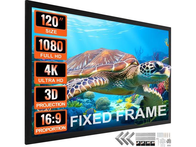 Click here for 120 16:9 Projector Screen Fixed Frame 4K HDTV Movi... prices