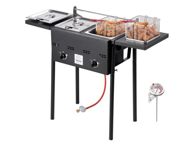 Click here for Outdoor Propane Deep Fryer  Dual-Tank 8QTx2 Commer... prices