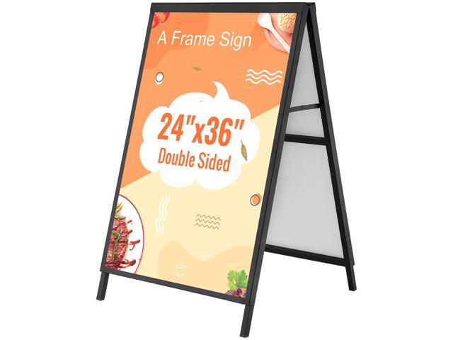 Click here for A Frame Sidewalk Sign  24x36 Inch Heavy Duty Slide... prices