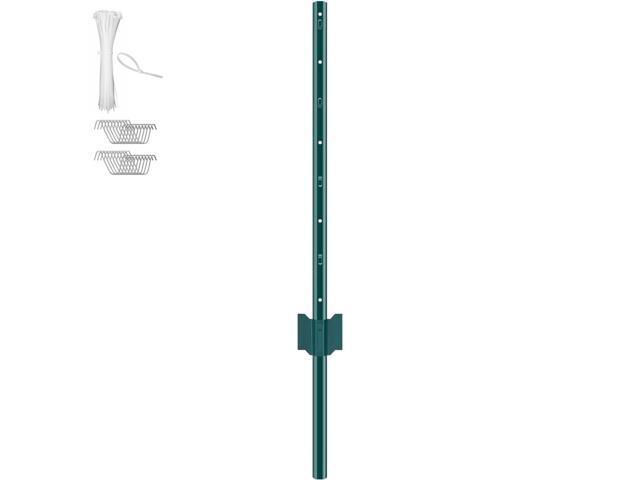 Click here for 3 Feet Fence Post  10 Pack U-Channel Heavy Duty Me... prices