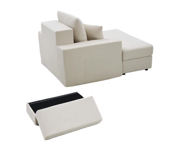 Click here for Chaise Lounge Chair  44 in Boneless Modular Chaise... prices