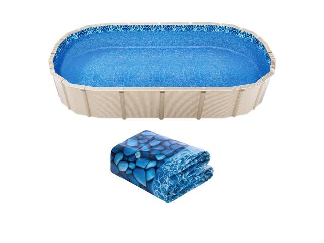 Click here for 12 x 24 ft Oval Pool Liner  Overlap Style Above Gr... prices