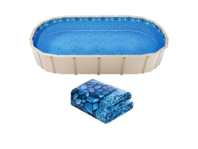 Click here for 15 x 30 ft Oval Pool Liner  Overlap Style Above Gr... prices