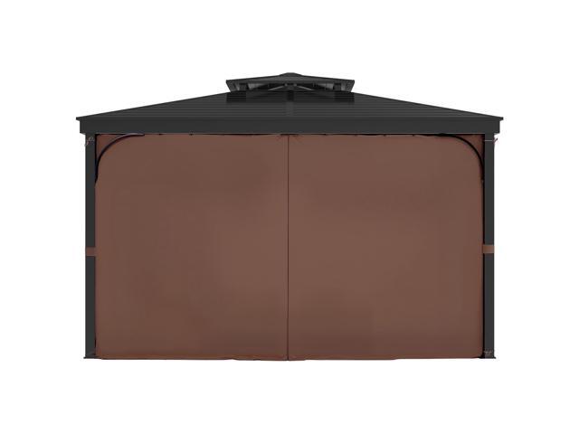 Click here for VEVOR Gazebo Privacy Curtain 10 x 10 x 6.9 Waterpr... prices
