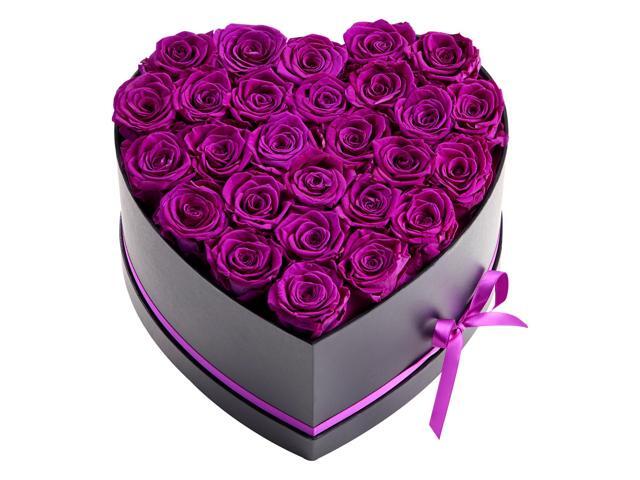 Click here for Forever Flowers  27 Preserved Roses in Heart Shape... prices