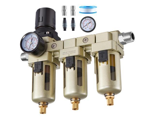 Click here for Air Compressor Filter Regulator  3/8 NPT 3-Stage A... prices