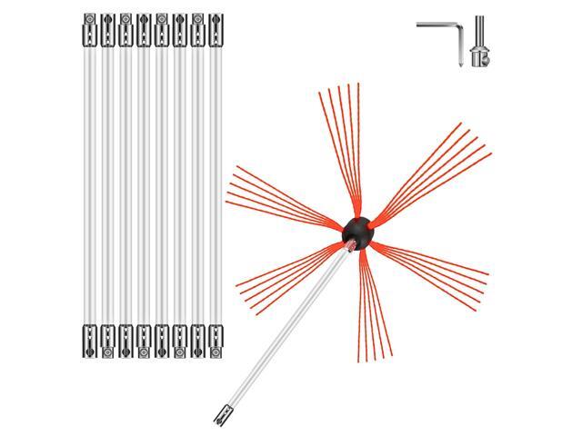 Click here for Chimney Sweep Kit 30FT Length  Chimney Brush Kit w... prices