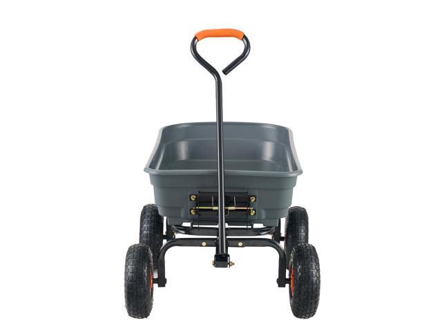 Click here for Garden Cart  Durable Poly Dump Cart with Simple As... prices