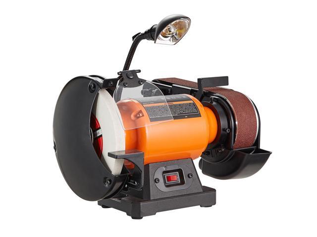 Click here for VEVOR 8 Inch Bench Grinder with 2 x28 Inch Belt Sa... prices