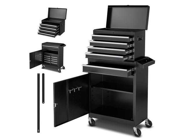Click here for Rolling Tool Chest  2-in-1 Design  5 Drawers Tool... prices