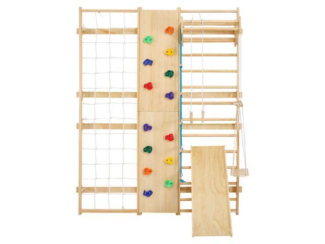 Click here for Swedish Ladder Wall Gym  9-in-1 12-Level Solid Woo... prices