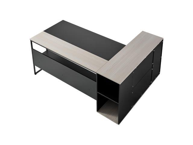 Click here for L-Shaped Executive Desk  Large Modern Office Table... prices