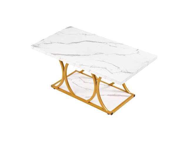 Click here for Coffee Table  Modern Faux Marble Coffee Table  Lar... prices