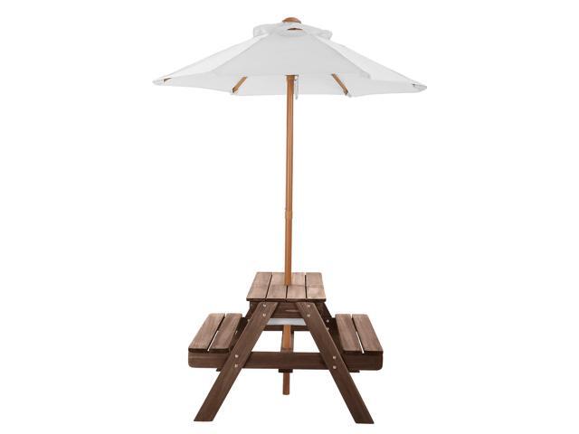 Click here for VEVOR Kids Picnic Table with Umbrella  3-in-1 Sand... prices