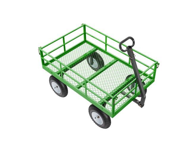 Click here for VEVOR 1200 Lbs Steel Garden Cart  Heavy Duty Pulla... prices