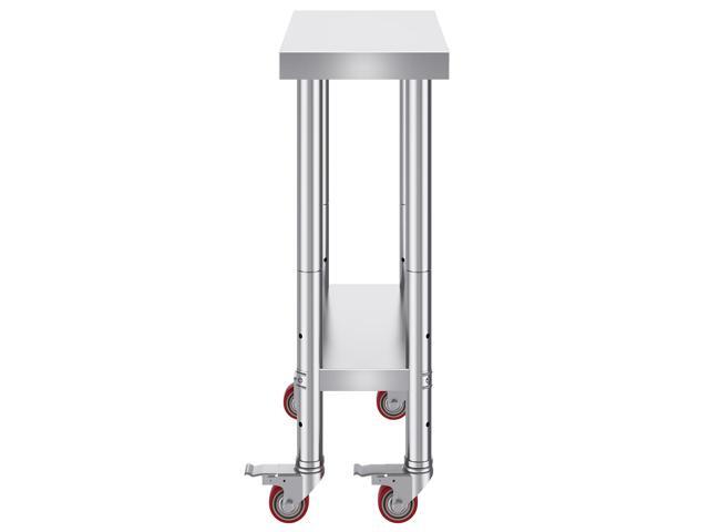 Click here for Stainless Steel Work Table 12 x 24 x 34 Inch  700... prices