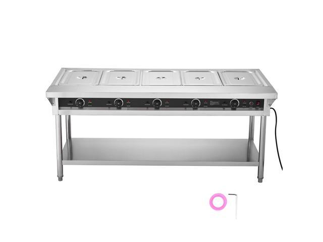 Click here for 5-Pan Commercial Food Warmer  Electric Steam Table... prices