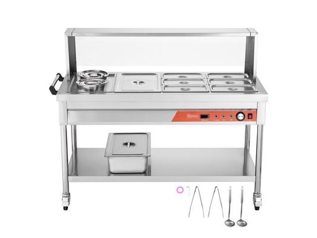 Click here for Commercial Food Warmer  8 Pans + 2 Pots Electric S... prices