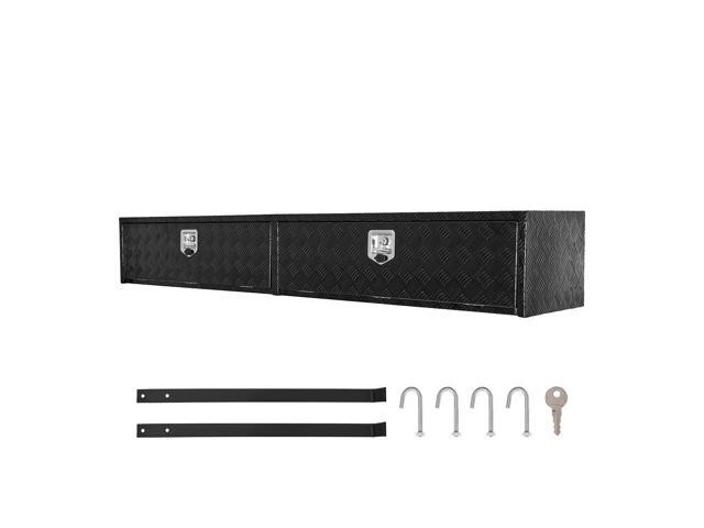 Click here for Truck Tool Box  88 x 16 x 13 Inch  Black Aluminum... prices