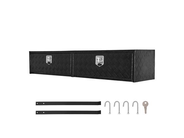 Click here for Truck Tool Box  72 x 13 x 16 Inch  Black Aluminum... prices