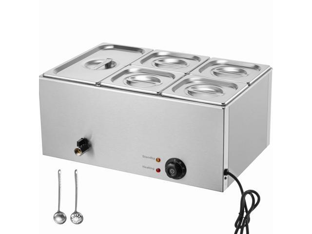 Click here for VEVOR Commercial Electric Food Warmer 5-Pan Counte... prices