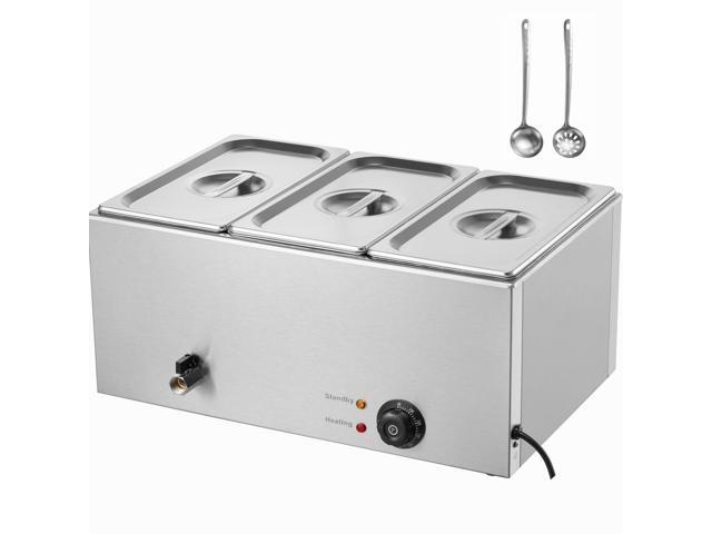 Click here for VEVOR Commercial Electric Food Warmer 3-Pan Counte... prices