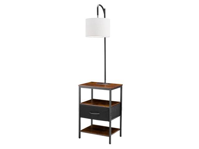 Click here for VEVOR Floor Lamp with Table  3-Tier End Table with... prices