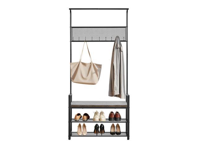 Click here for VEVOR Hall Tree  72 in Coat Rack with Shoe Bench... prices