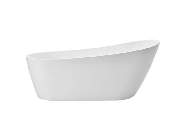 Click here for VEVOR Acrylic Freestanding Bathtub  67 Inch Contem... prices