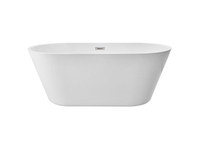 Click here for VEVOR Acrylic Freestanding Bathtub  59 Inch Contem... prices