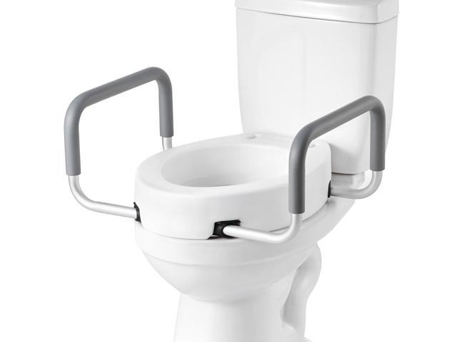 Click here for Raised Toilet Seat with Arms  300 lbs Load Capacit... prices